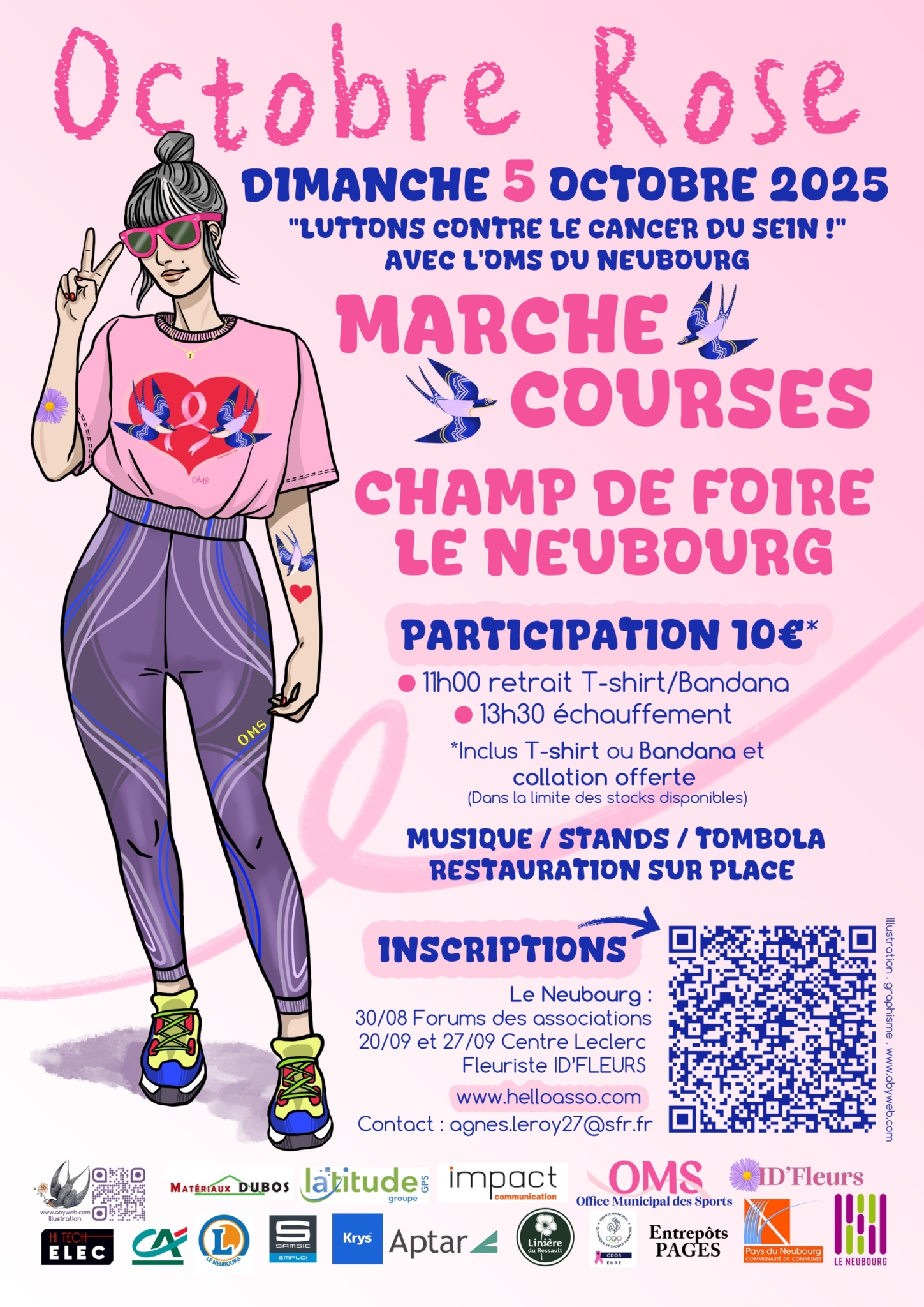Octobre rose au Neubourg - Office de Tourisme du Pays du Neubourg
